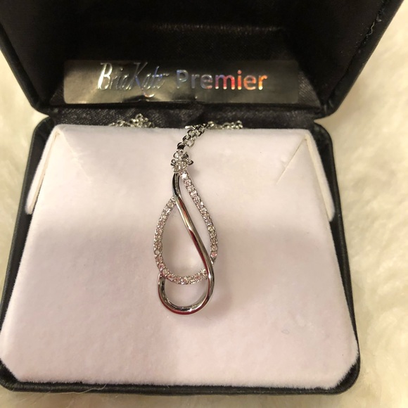 bria kate | Jewelry | Silver Plated Necklace | Poshmark